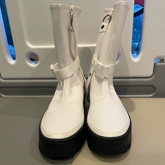 Nike | Shoes | Nike Air Force Af1 Sage Hi Womens Rainboots Waterproof ...